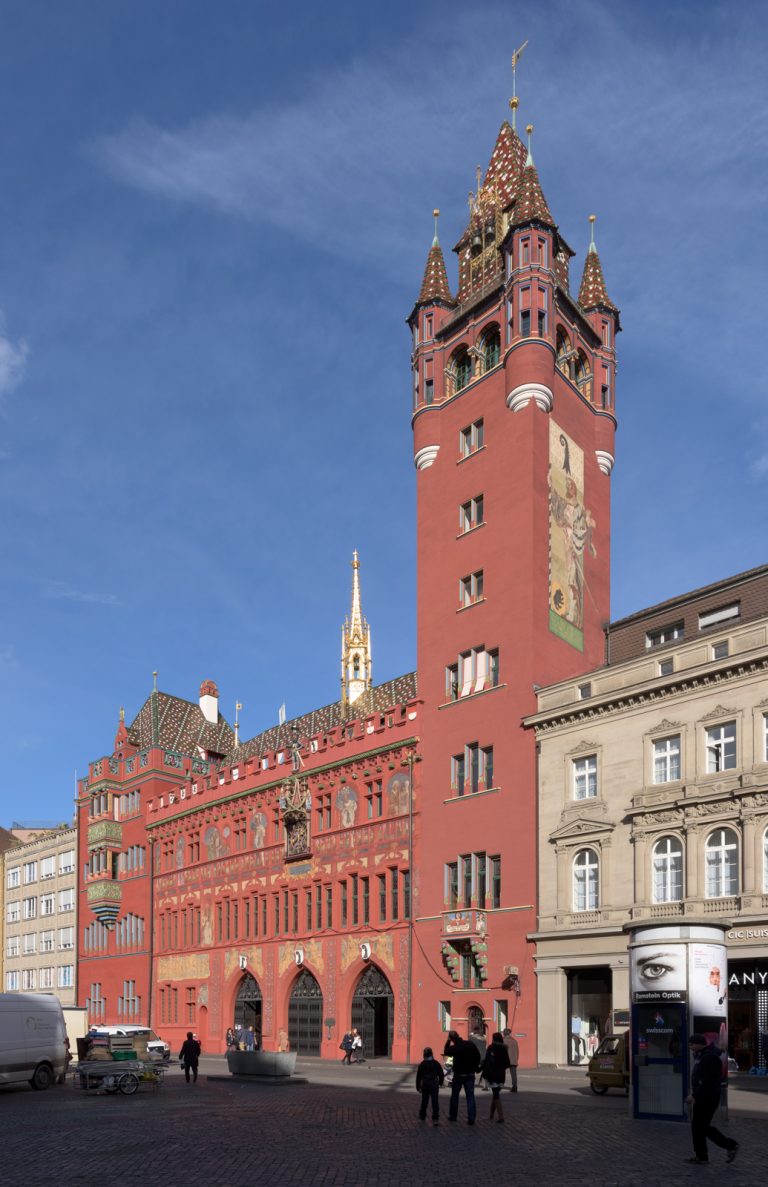 Swiss, Basel, centre, Rathaus, Marktplatz | Fotograaf Dirk Verwoerd ...